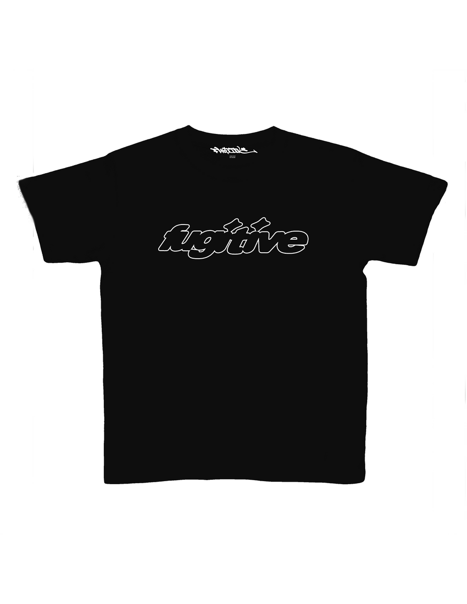 logo shirt black – FUGITIVE